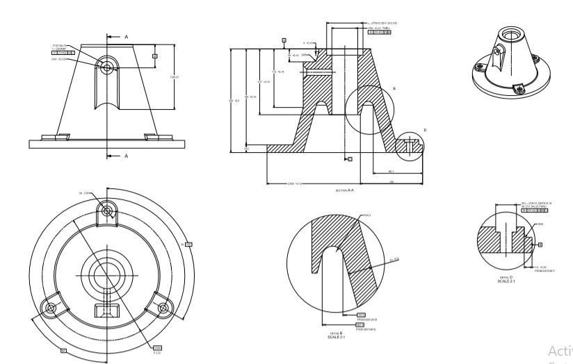 Support base for modern screw jack 3D model 3D printable | CGTrader