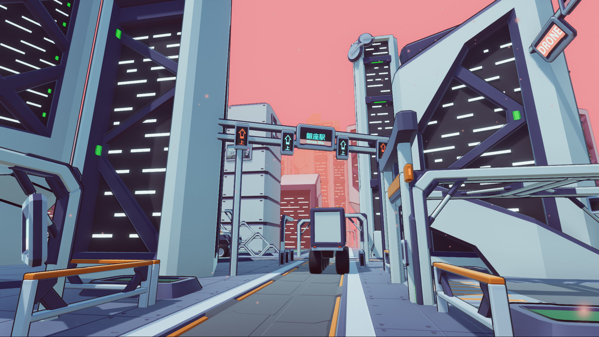 3D model Future Mecha City VR / AR / low-poly | CGTrader