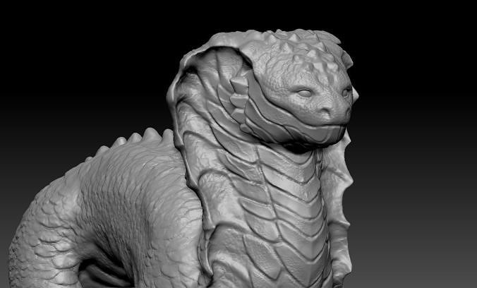 High detailed dragon 3D model | CGTrader
