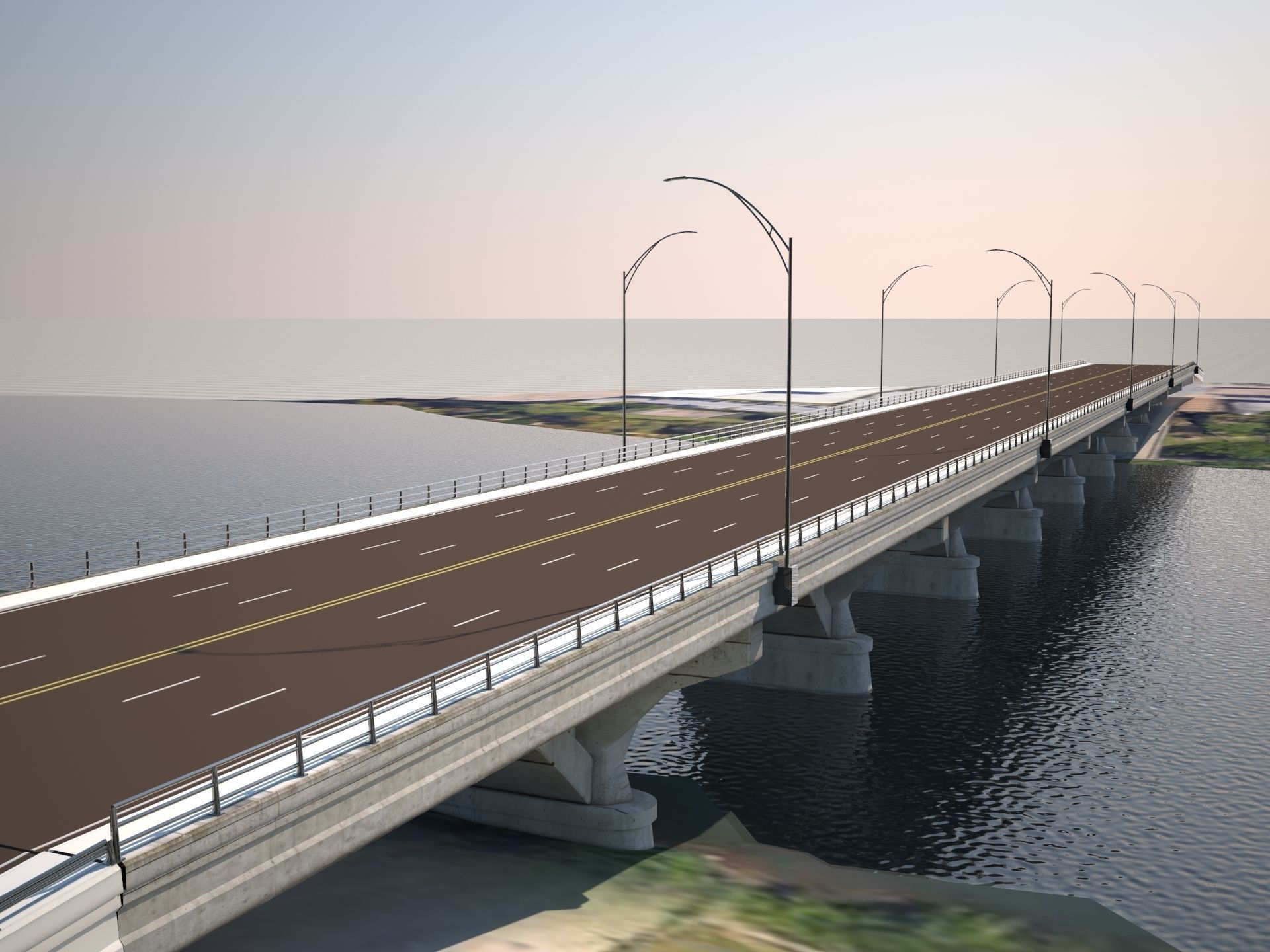 Context Bridges Austin Texas 3D model | CGTrader