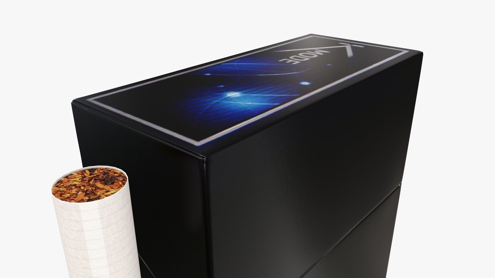 Mode cigarettes KENT slim compact pack closed 3D model | CGTrader