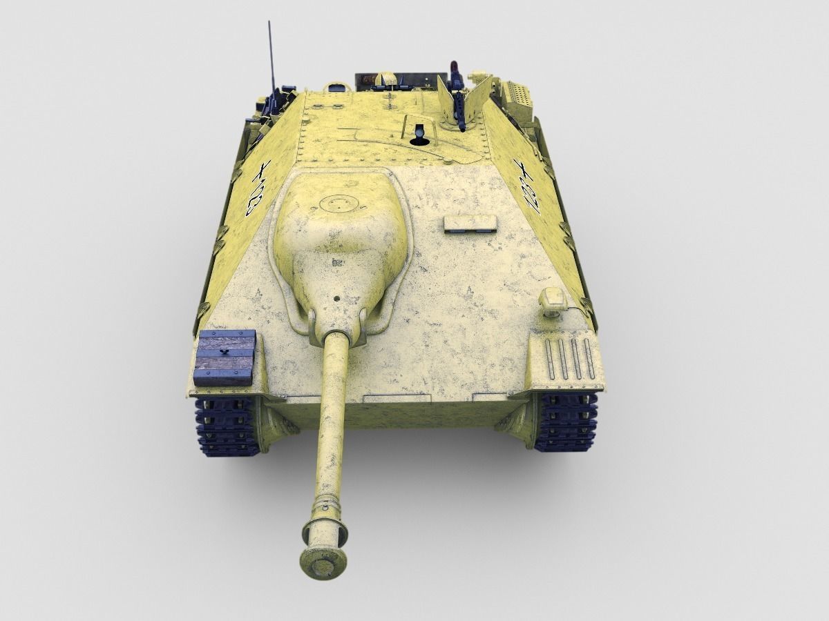 Hetzer german tank 3D model | CGTrader