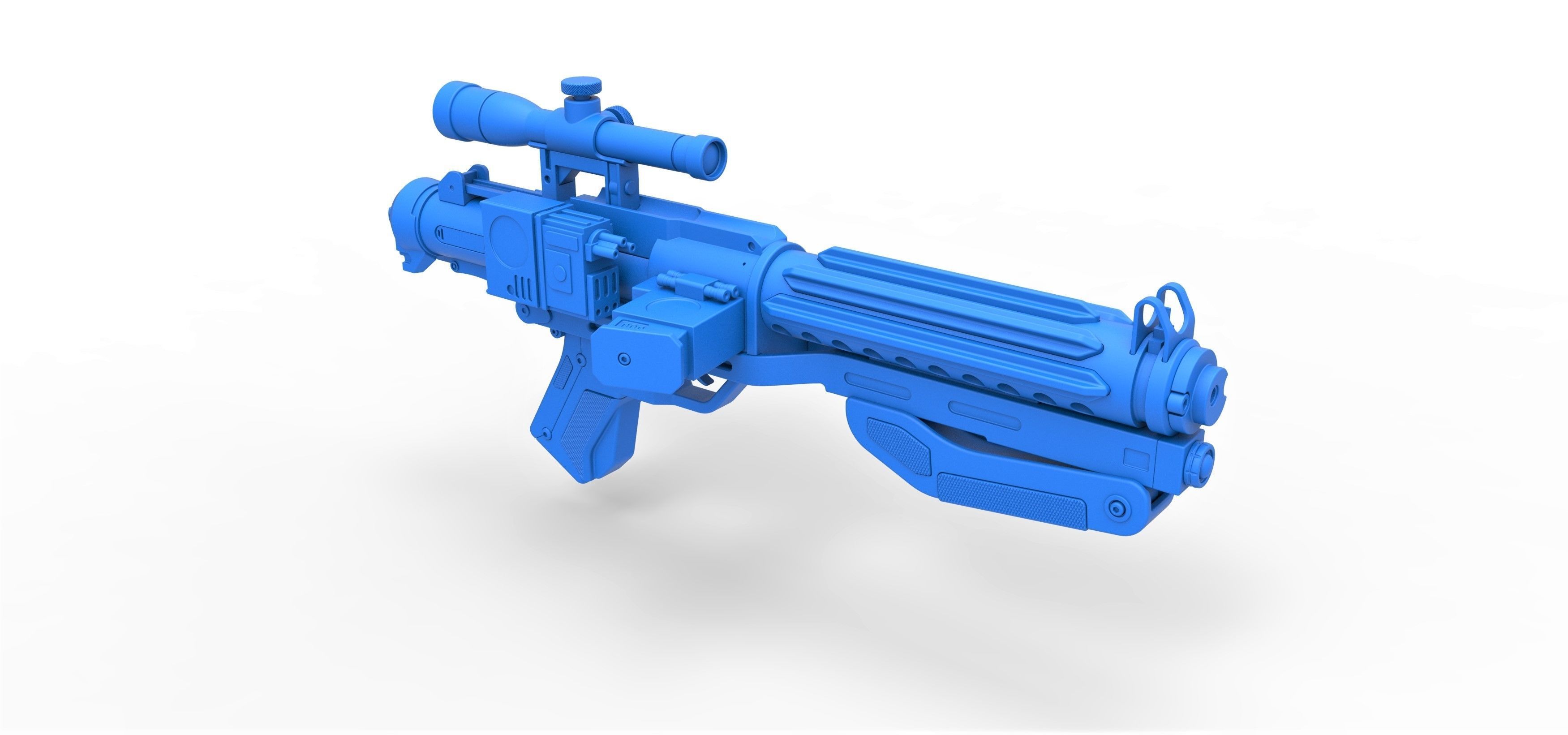 Blaster rifle F-11D from Star Wars The Force Awakens 2015 3D model ...