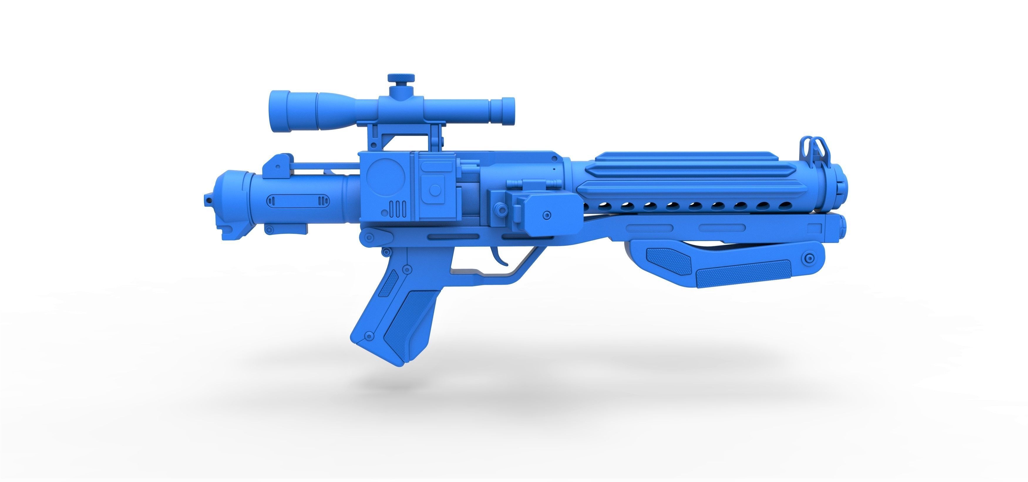 Blaster rifle F-11D from Star Wars The Force Awakens 2015 3D model ...