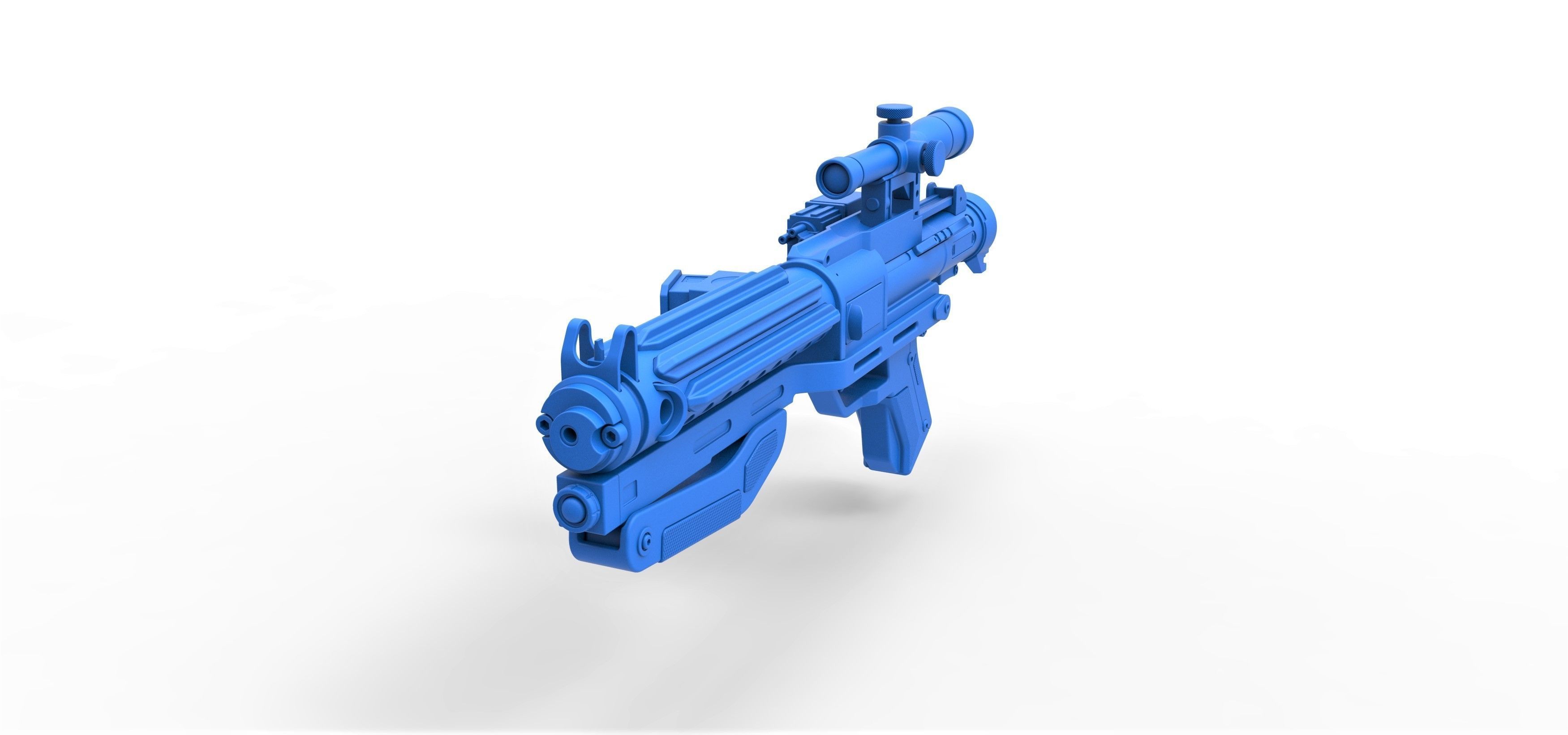 Blaster rifle F-11D from Star Wars The Force Awakens 2015 3D model ...