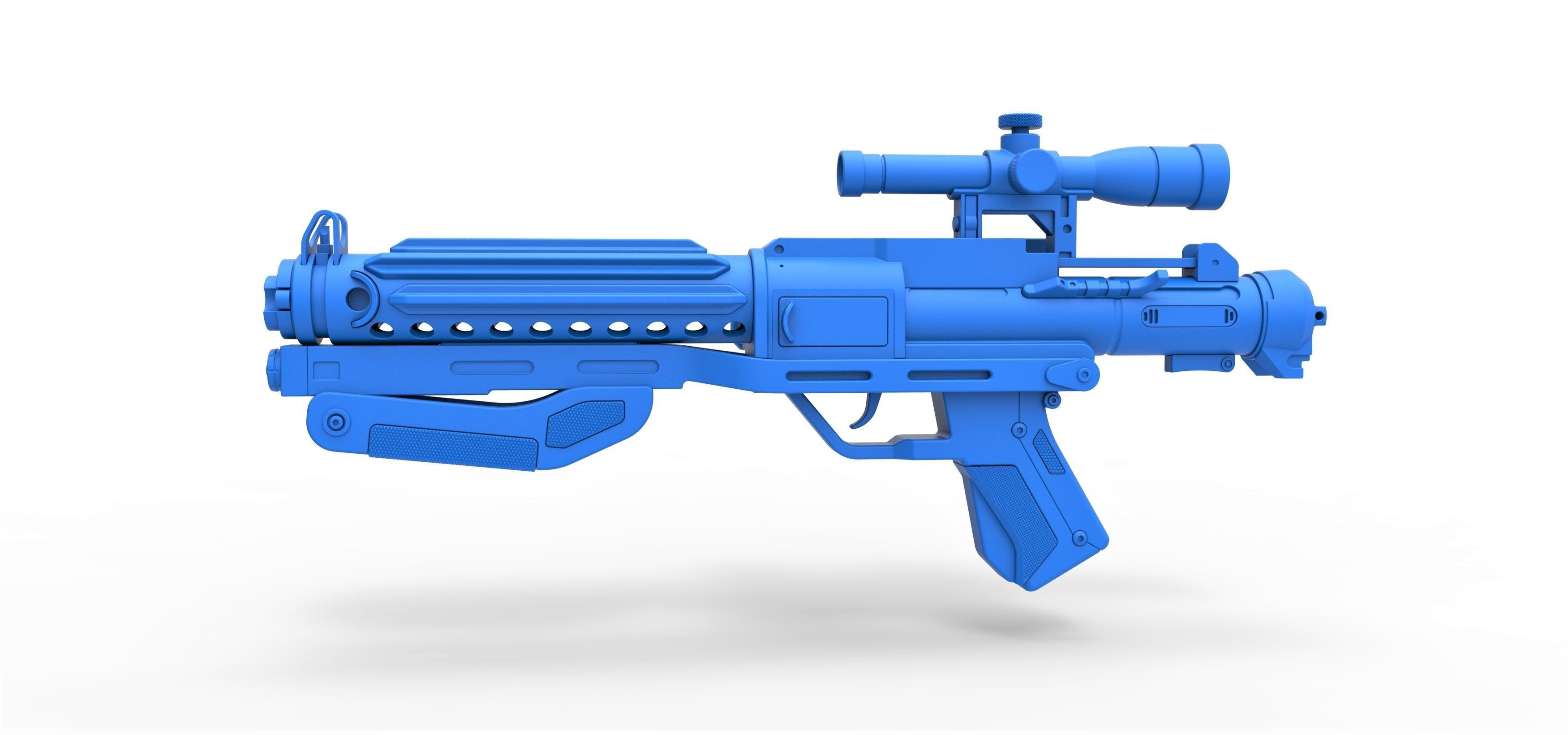 Blaster rifle F-11D from Star Wars The Force Awakens 2015 3D model ...