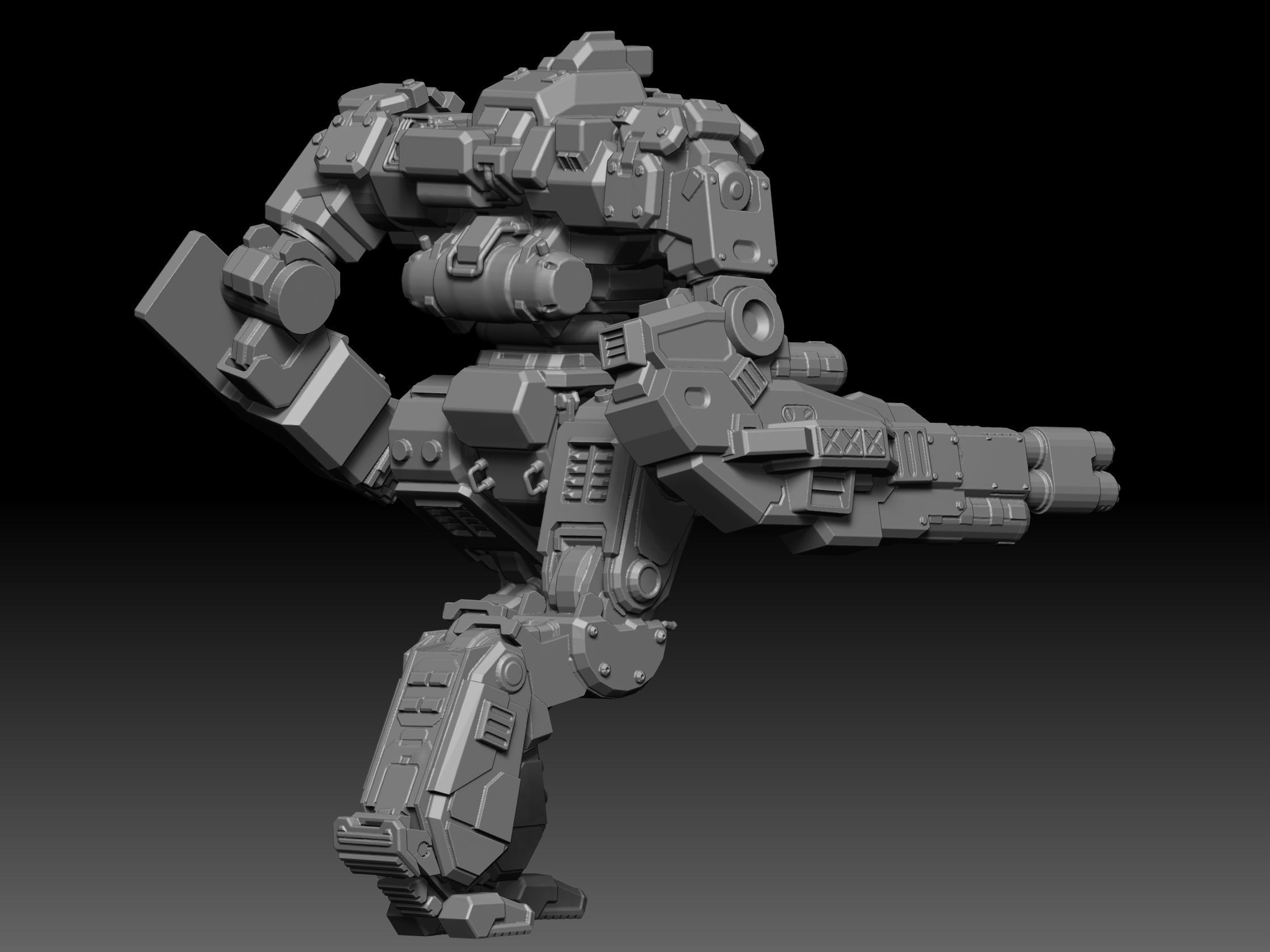 Mecha 3D model 3D printable | CGTrader