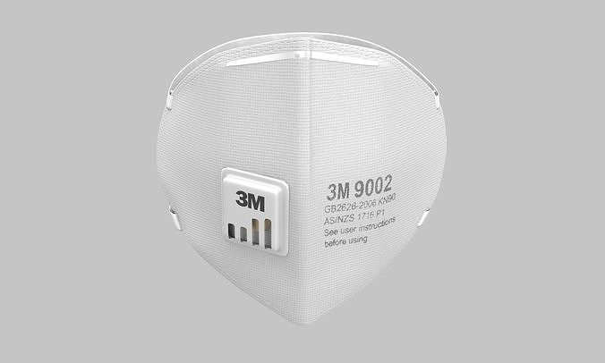 3M Protective Mask 3D model | CGTrader