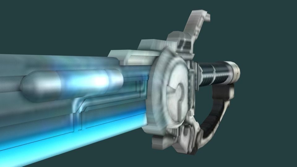 3D model SciFi Futuristic Blade VR / AR / low-poly | CGTrader