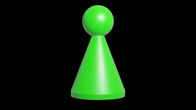 3D model Traditional Board Game Marker VR / AR / low-poly | CGTrader