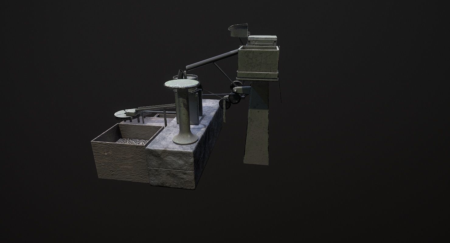 3D model AMMO Making Machine WWII VR / AR / low-poly | CGTrader