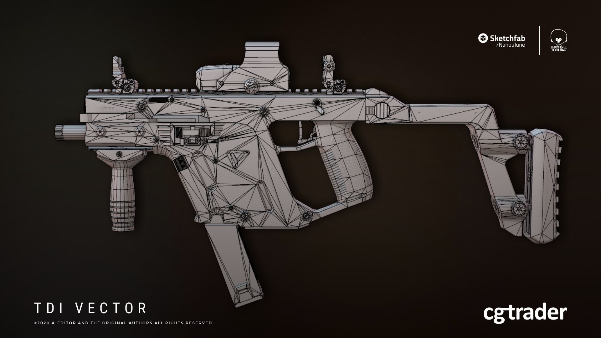 3D model TDI Vector VR / AR / low-poly | CGTrader