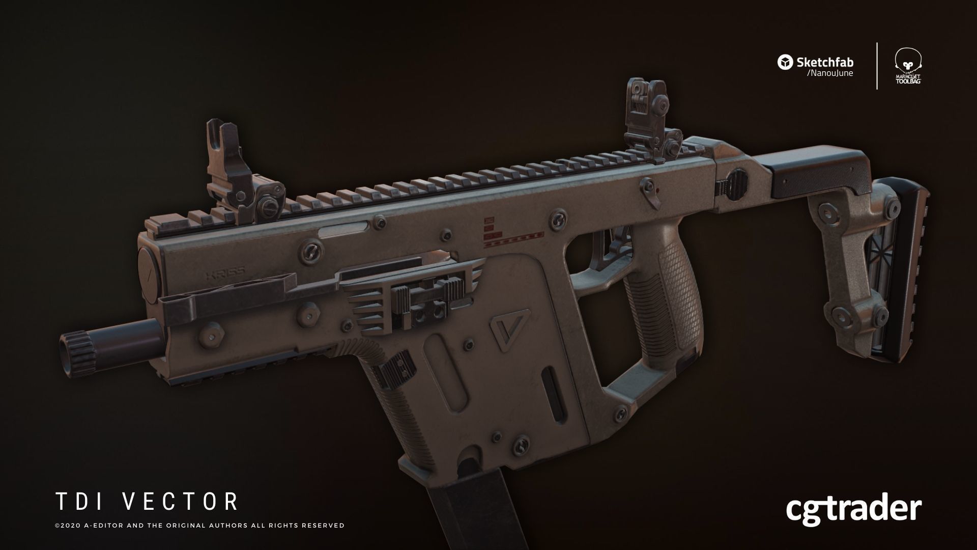 3D model TDI Vector VR / AR / low-poly | CGTrader