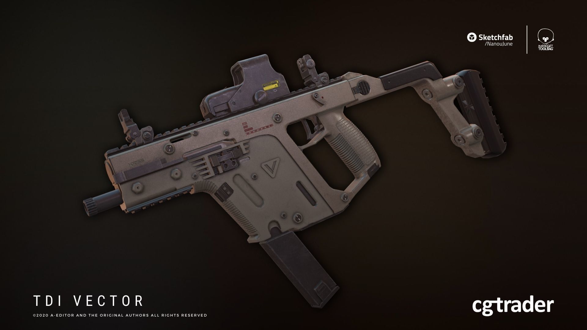 3D model TDI Vector VR / AR / low-poly | CGTrader