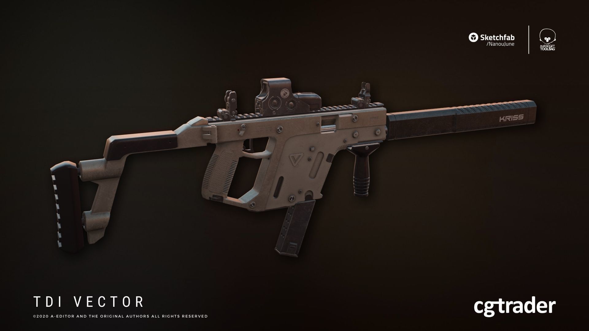 3D model TDI Vector VR / AR / low-poly | CGTrader