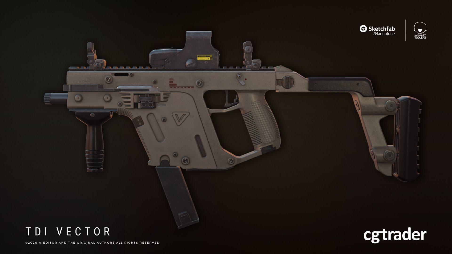 3D model TDI Vector VR / AR / low-poly | CGTrader