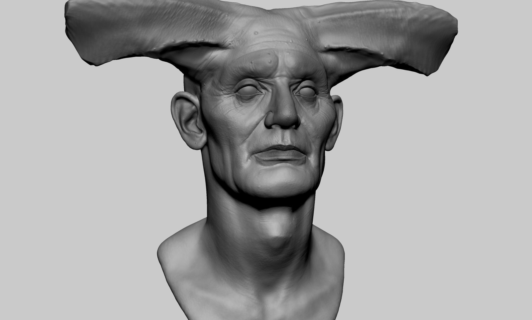 Creature Head v4 3D model | CGTrader