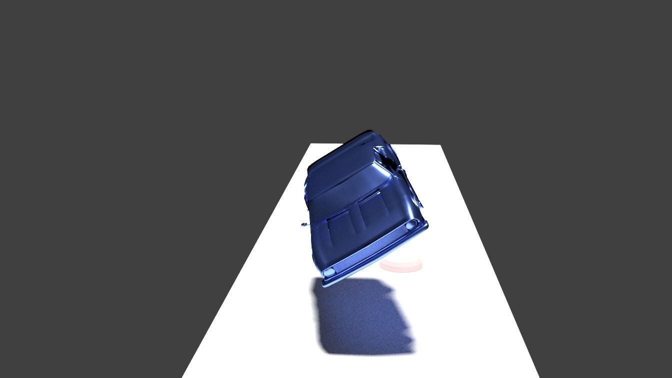 Blender Car Accident animation 3D model animated | CGTrader