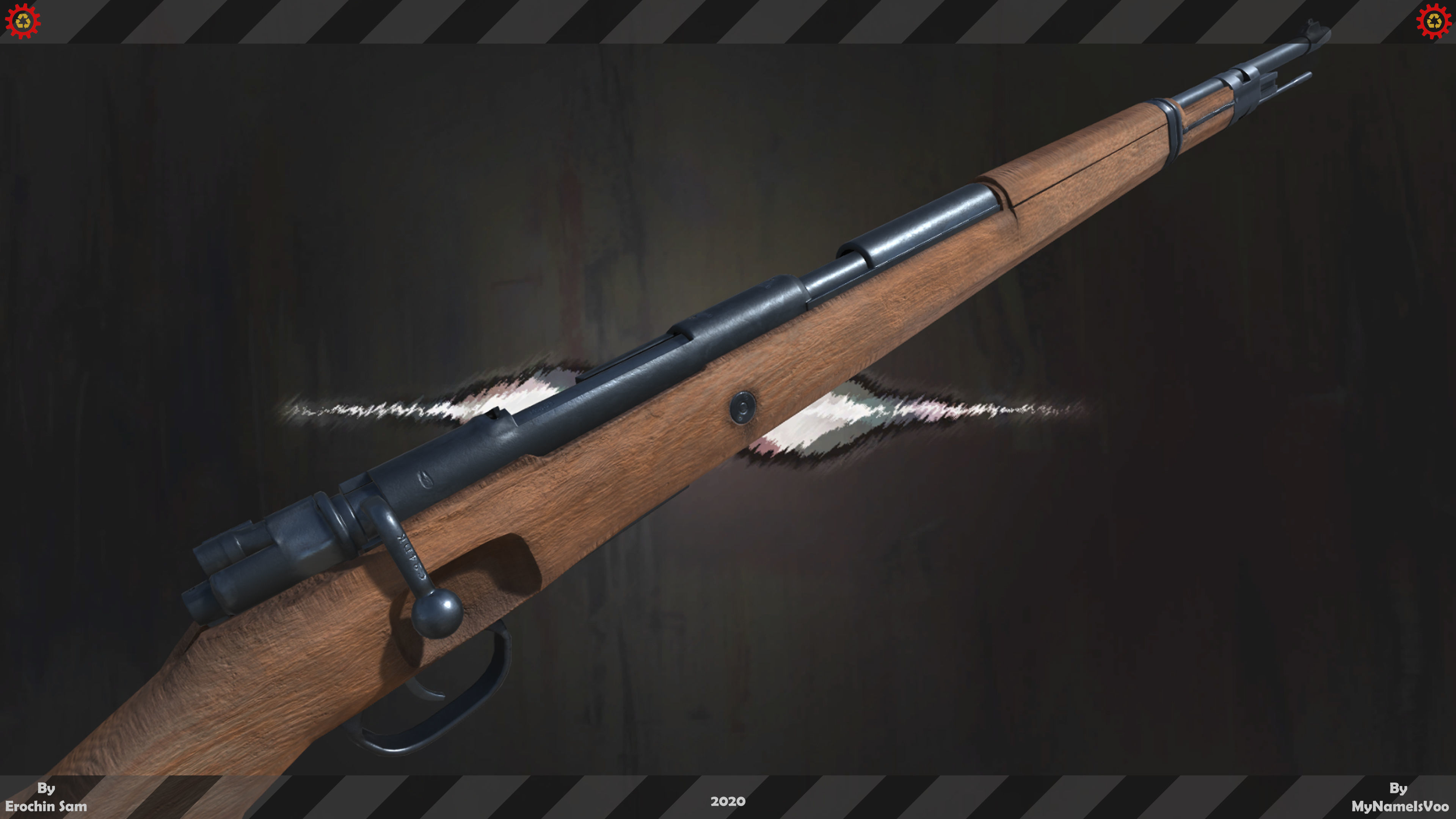 3D model FPS Mauser98k 3D Model VR / AR / low-poly | CGTrader