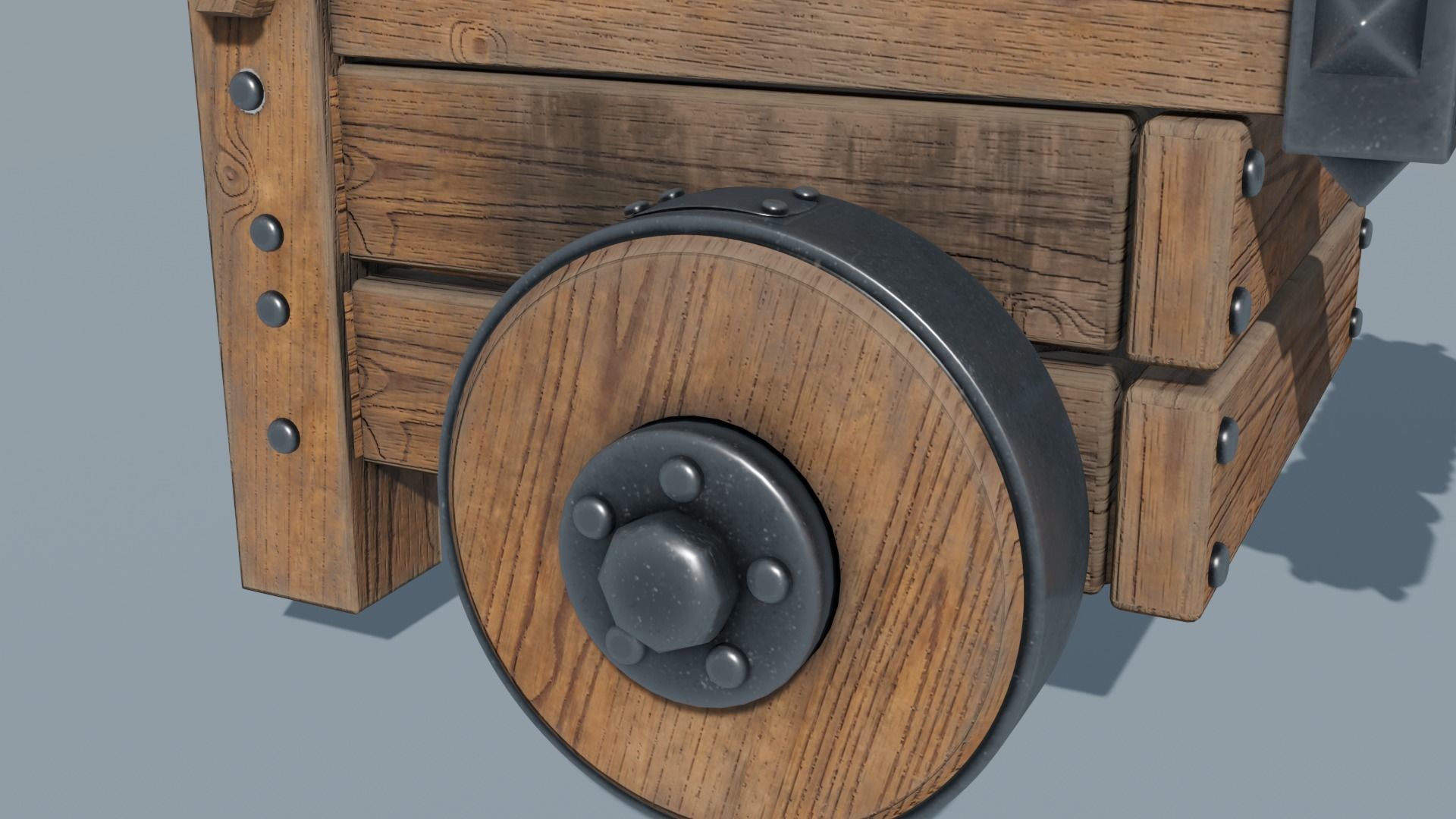 Mini catapult free 3D model | CGTrader