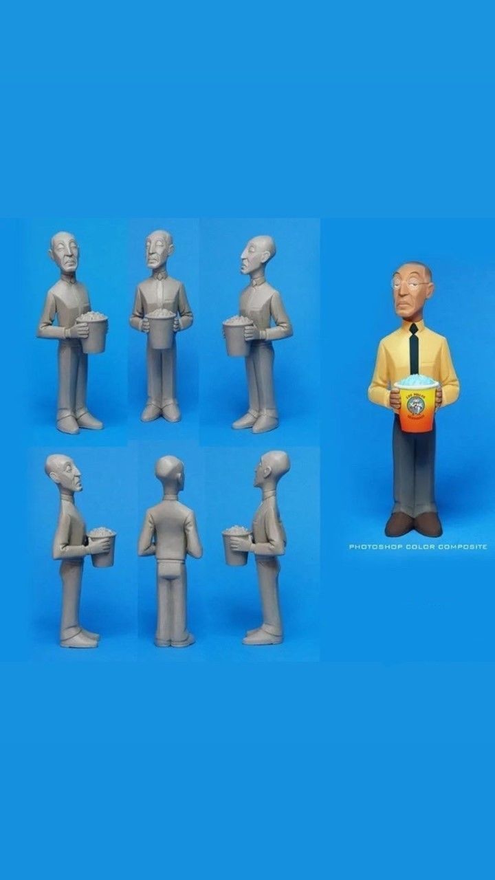 Gustavo Fring Breaking Bad 3D model 3D printable | CGTrader