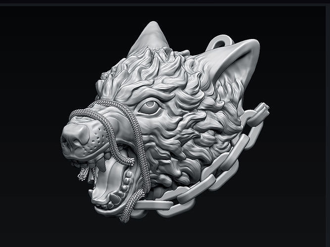 Freedom Wolf 3D model 3D printable | CGTrader
