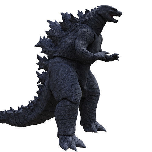 Gozilla godzilla 3D model rigged | CGTrader