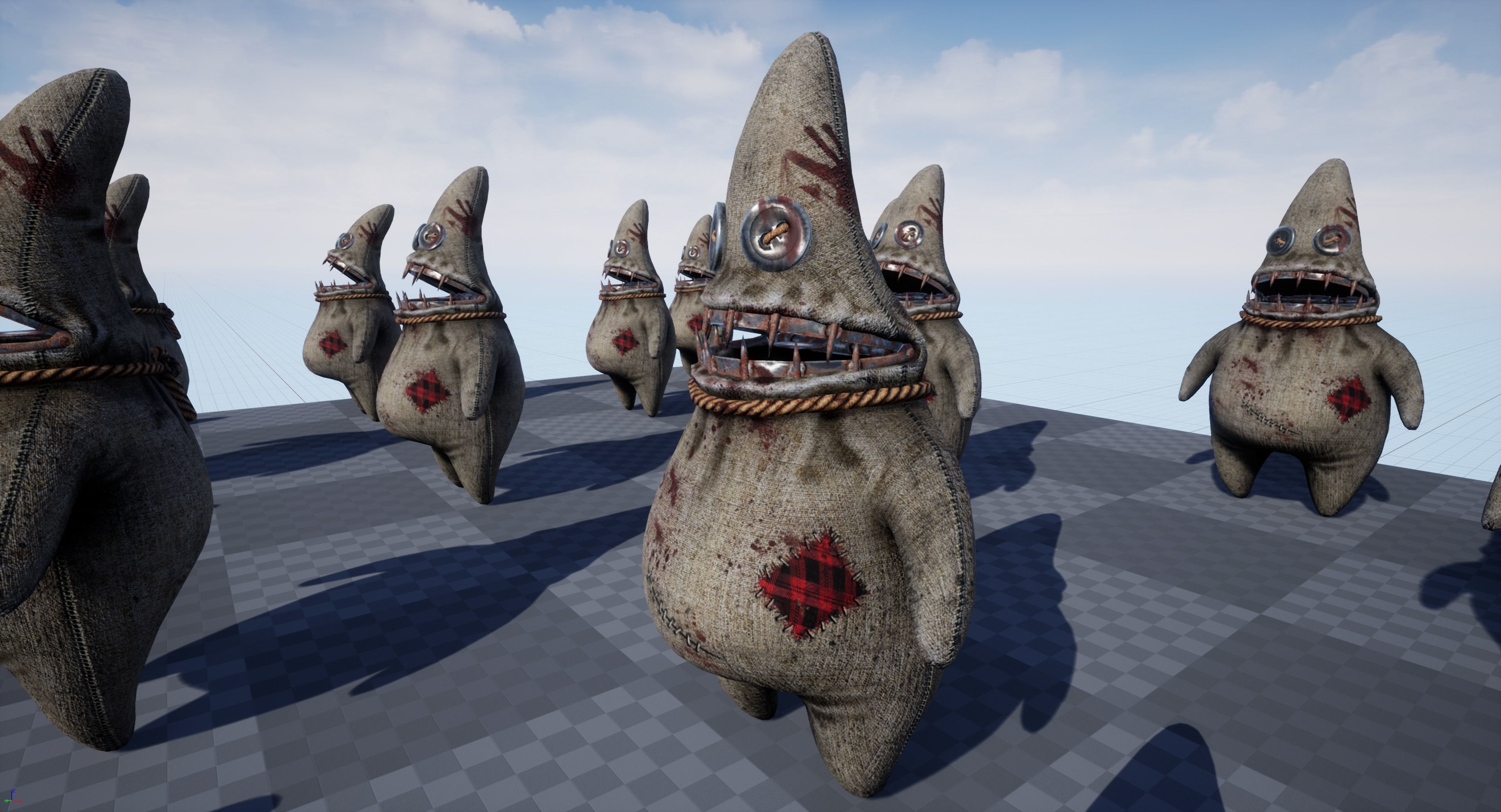 3D model Stitch Jaws VR / AR / low-poly rigged animated | CGTrader