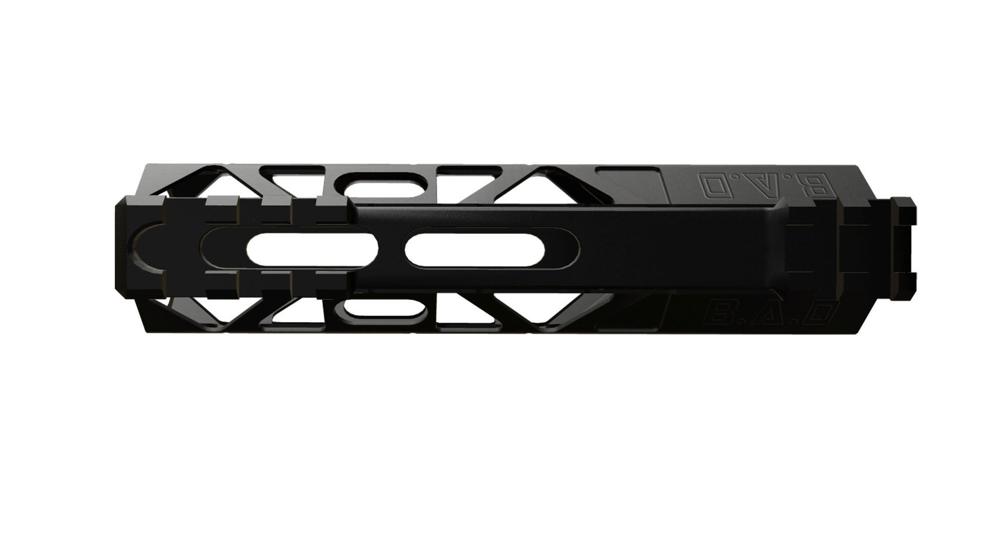 3D model Battlearms Rigidrail MLOC BAD Handguard PBR VR / AR / low-poly ...