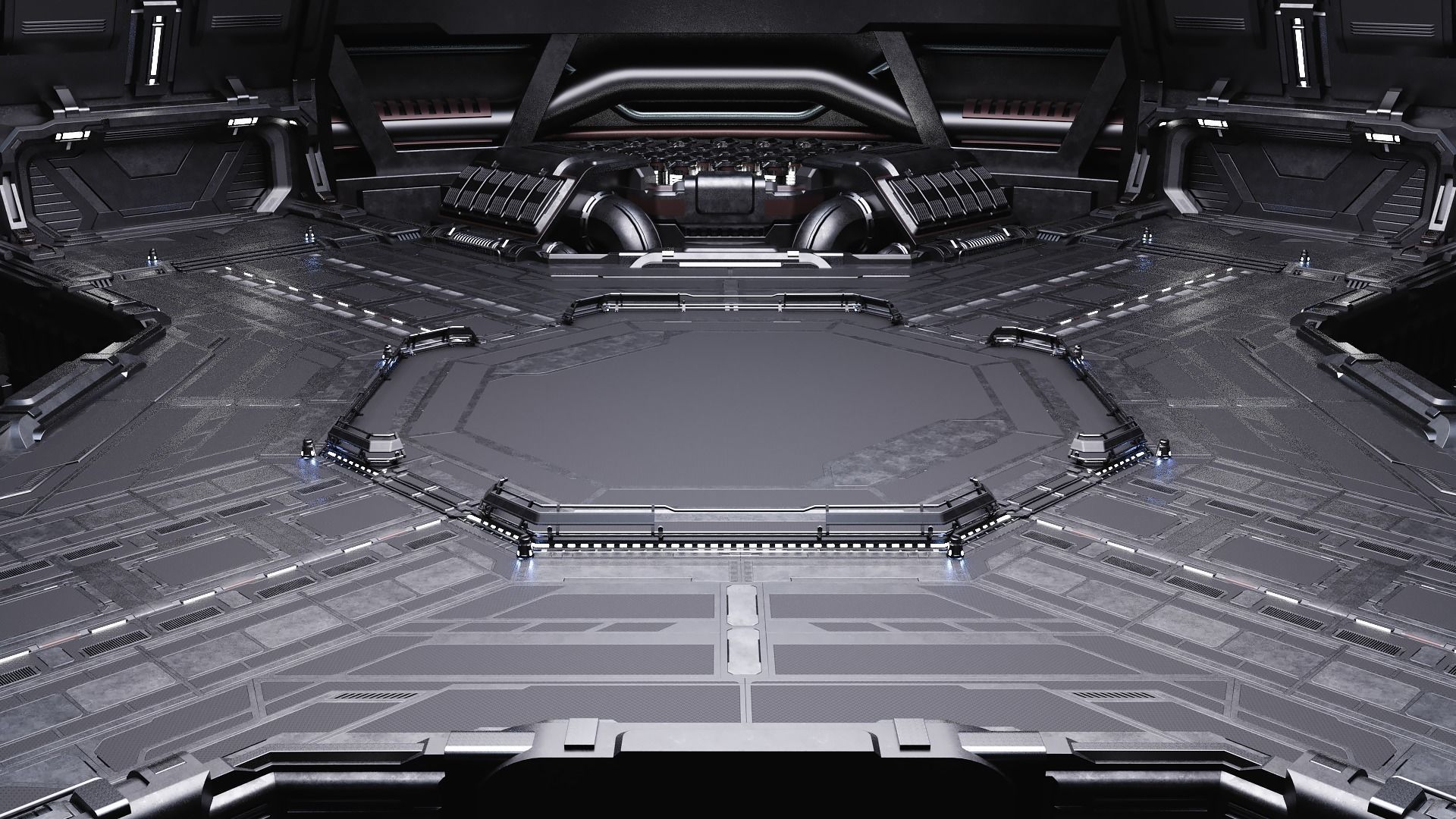 Sci-fi Scene for renders Time Travel 3D model | CGTrader