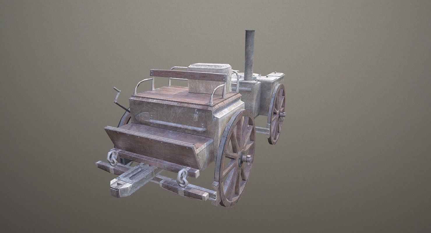 3D model Field Kitchen WWII VR / AR / low-poly | CGTrader