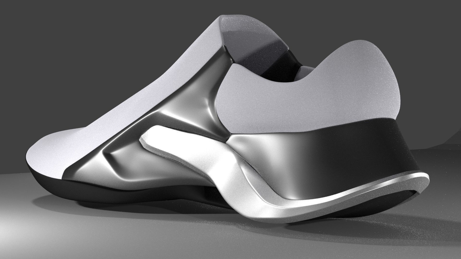 sci-fi shoe base sketch free 3D model | CGTrader