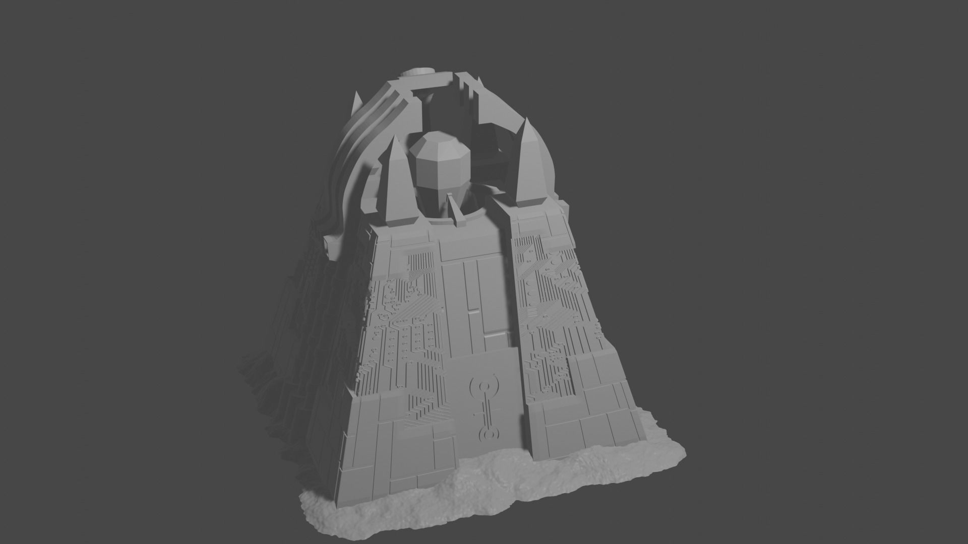 Space Monolith 3D model 3D printable | CGTrader