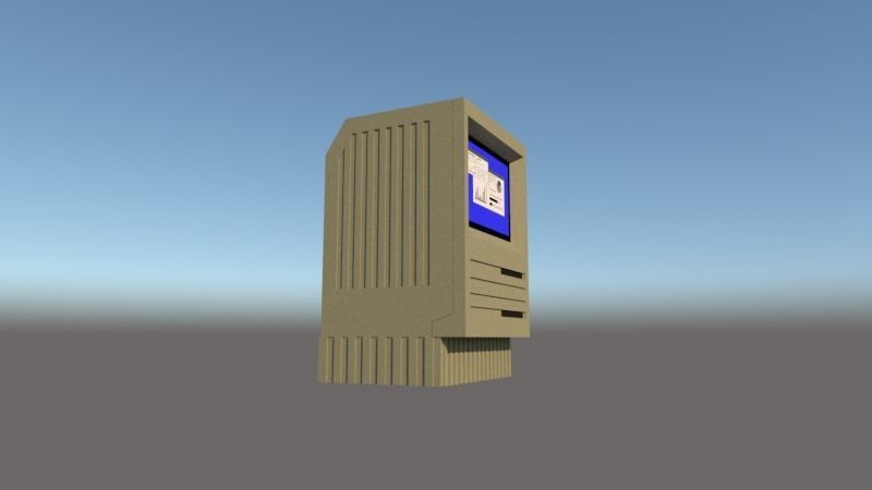 Old Computer 3D model 3D printable | CGTrader