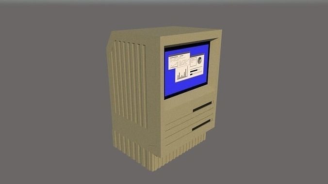 Old Computer 3D model 3D printable | CGTrader