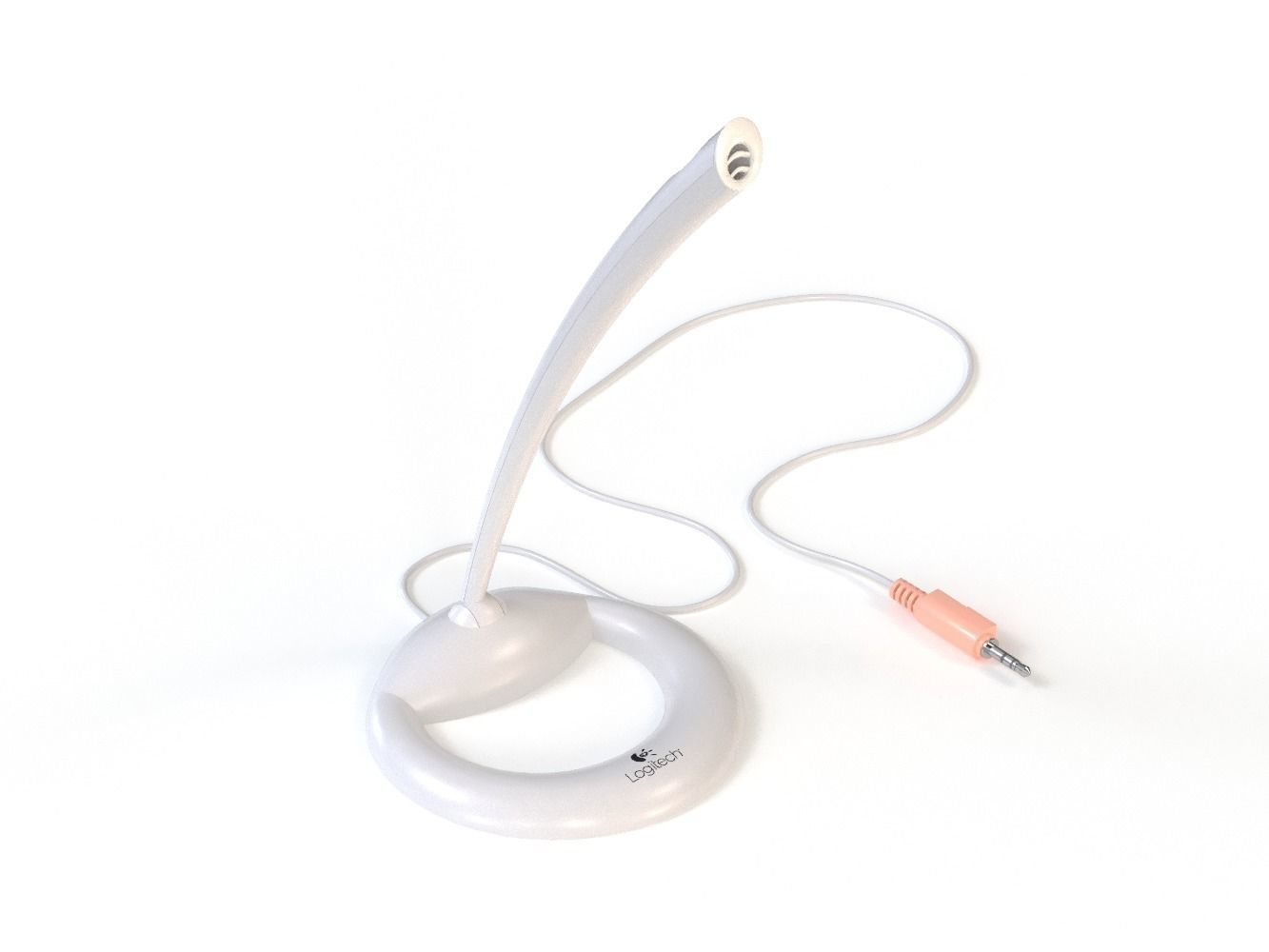 3D model Logitech Computer Microphone VR / AR / low-poly rigged ...