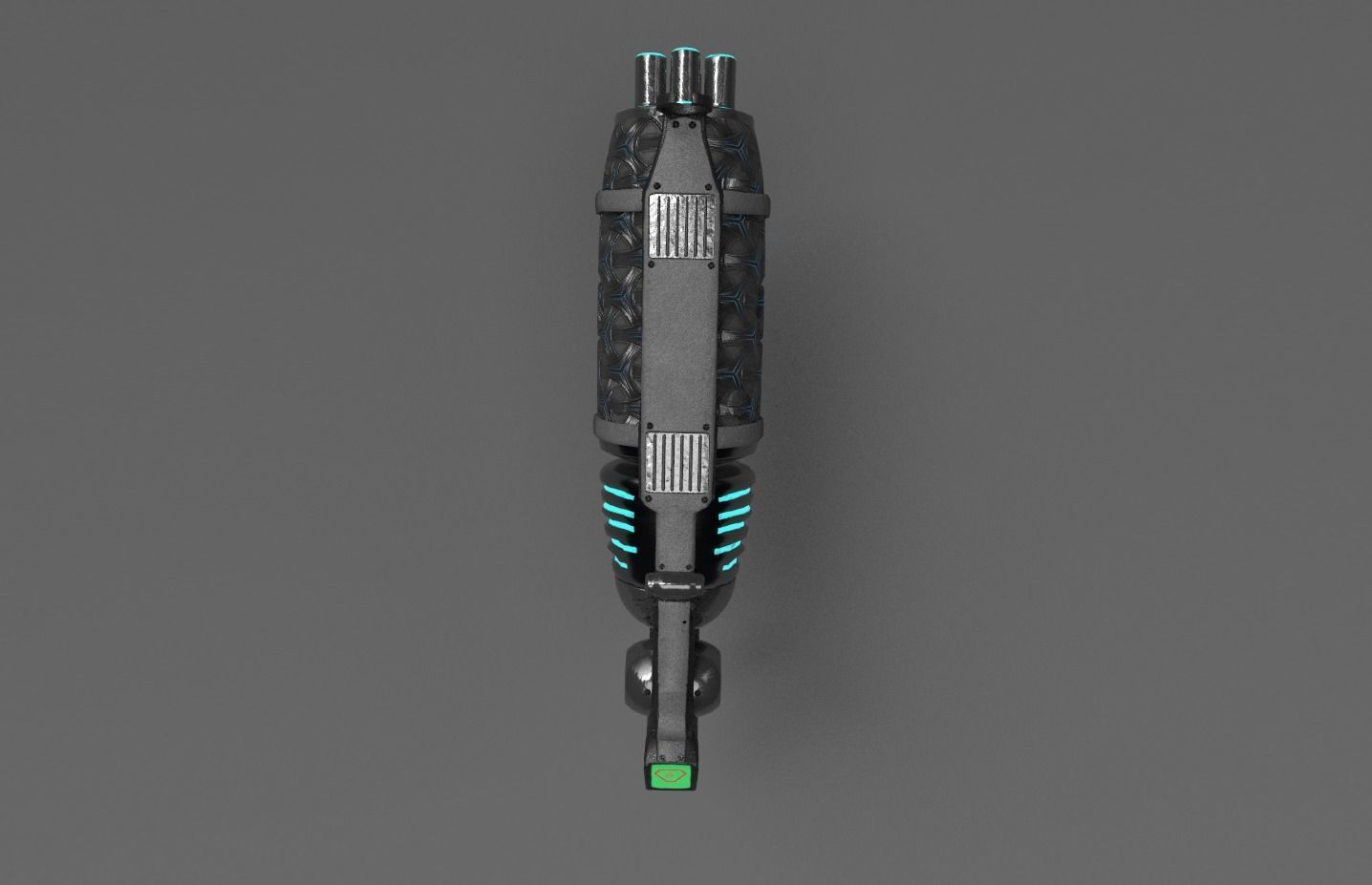 3D model Sci-fi Hand Cannon VR / AR / low-poly | CGTrader