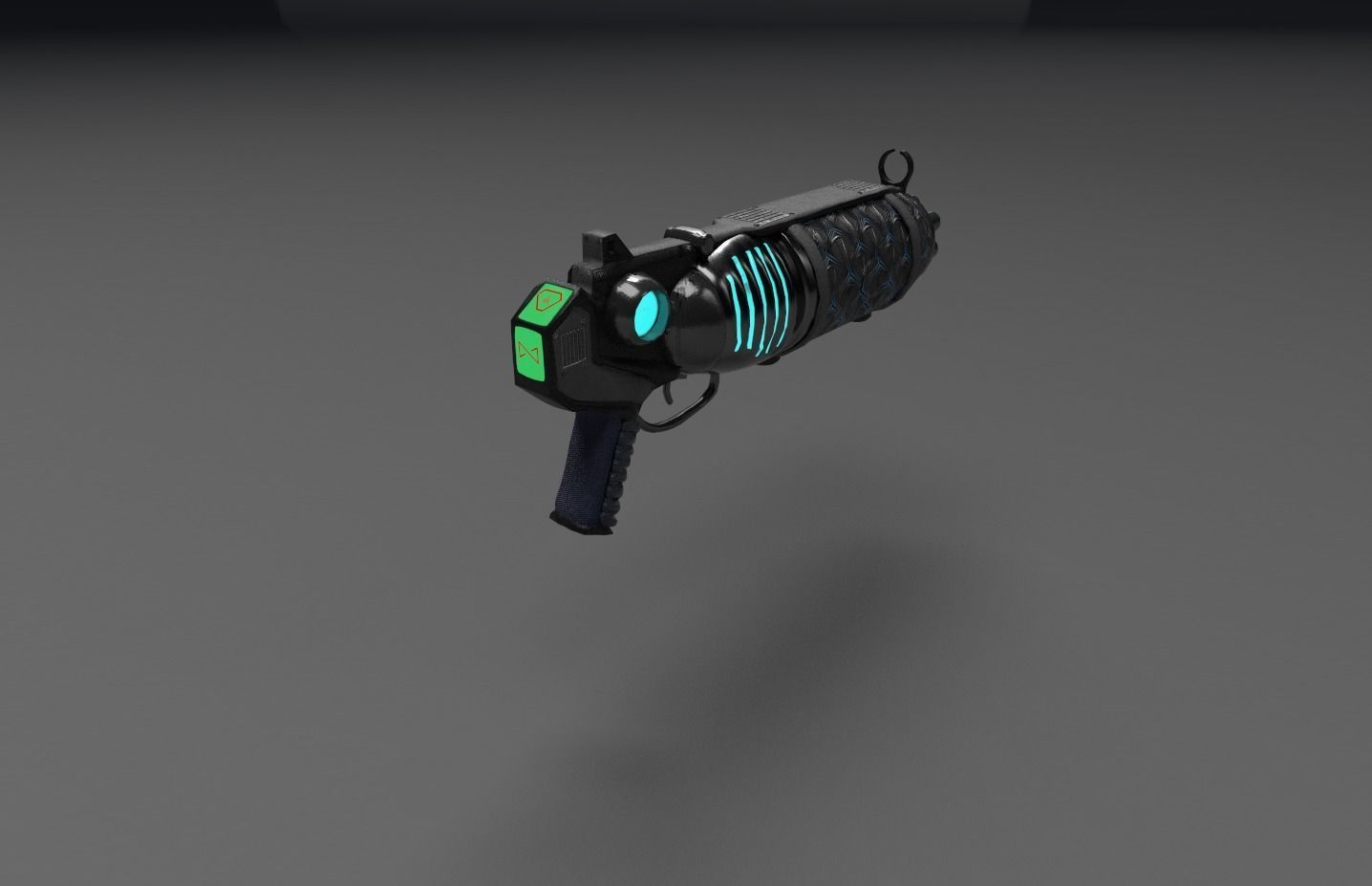 3D model Sci-fi Hand Cannon VR / AR / low-poly | CGTrader