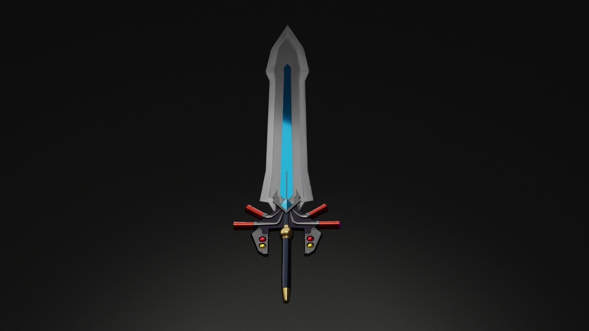 Cloud Ultima Weapon Dissidia Version 3D model | CGTrader