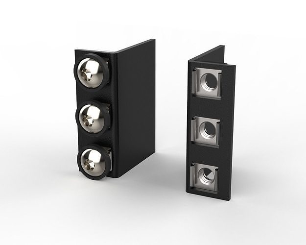 Rack Rail Unit 3D model | CGTrader