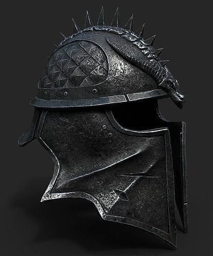 Inquisitors Helmet 3D model | CGTrader