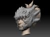 Mercy Dragoon Helmet 3D print Model Overwatch 3D model 3D printable ...