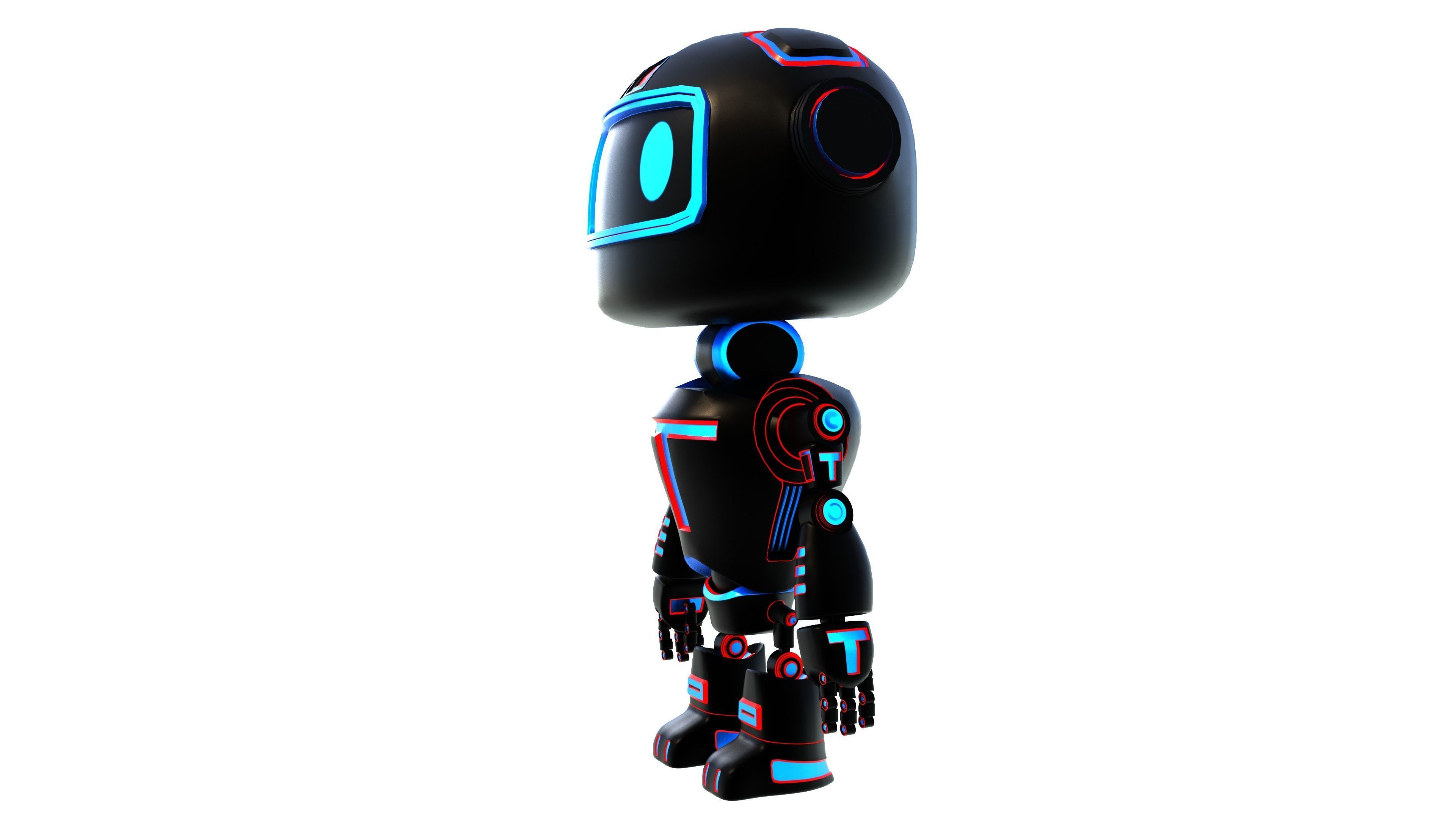T-robot 3D model | CGTrader