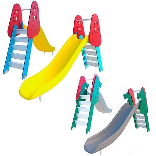 Children slides Kompan 3D model | CGTrader
