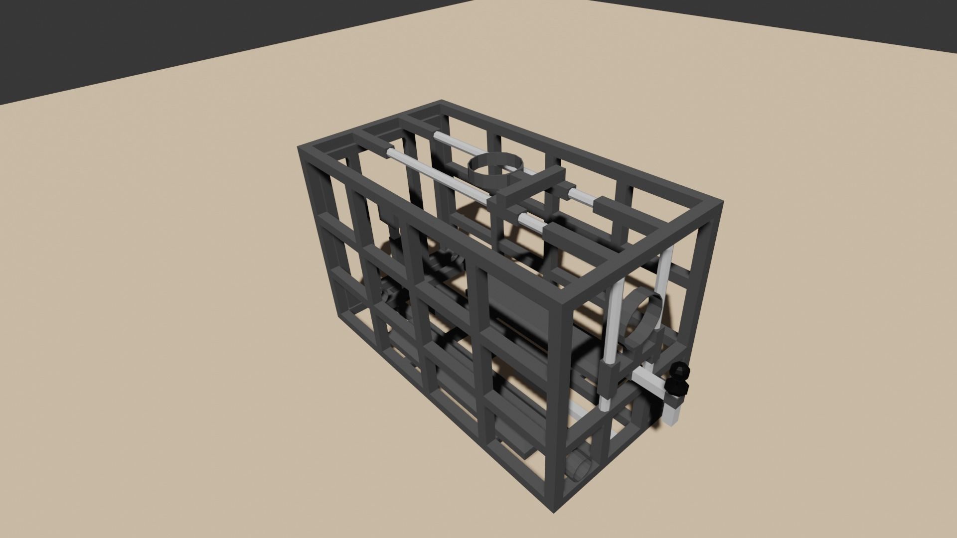 BDSM Slave Cage free VR / AR / low-poly 3D model | CGTrader