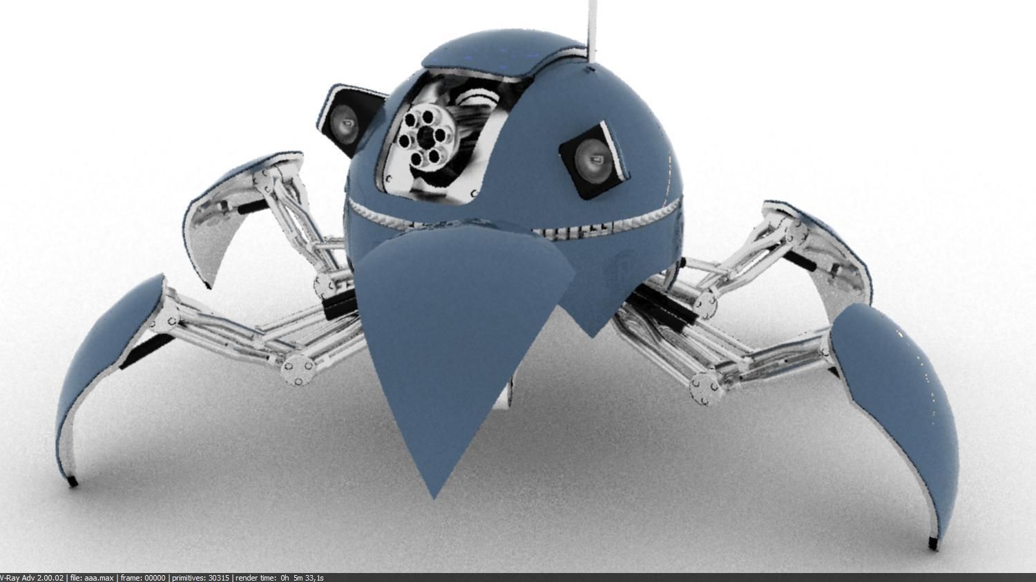 3D model BALL-SPIDER TRANSFORMER VR / AR / low-poly rigged | CGTrader