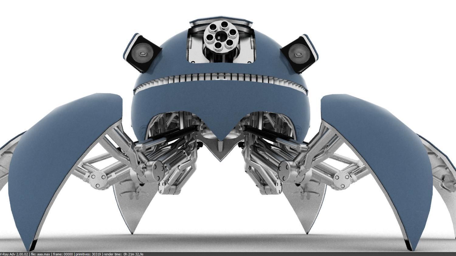 3D model BALL-SPIDER TRANSFORMER VR / AR / low-poly rigged | CGTrader