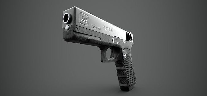 3D model Glock 18 Gun PBR VR / AR / low-poly | CGTrader