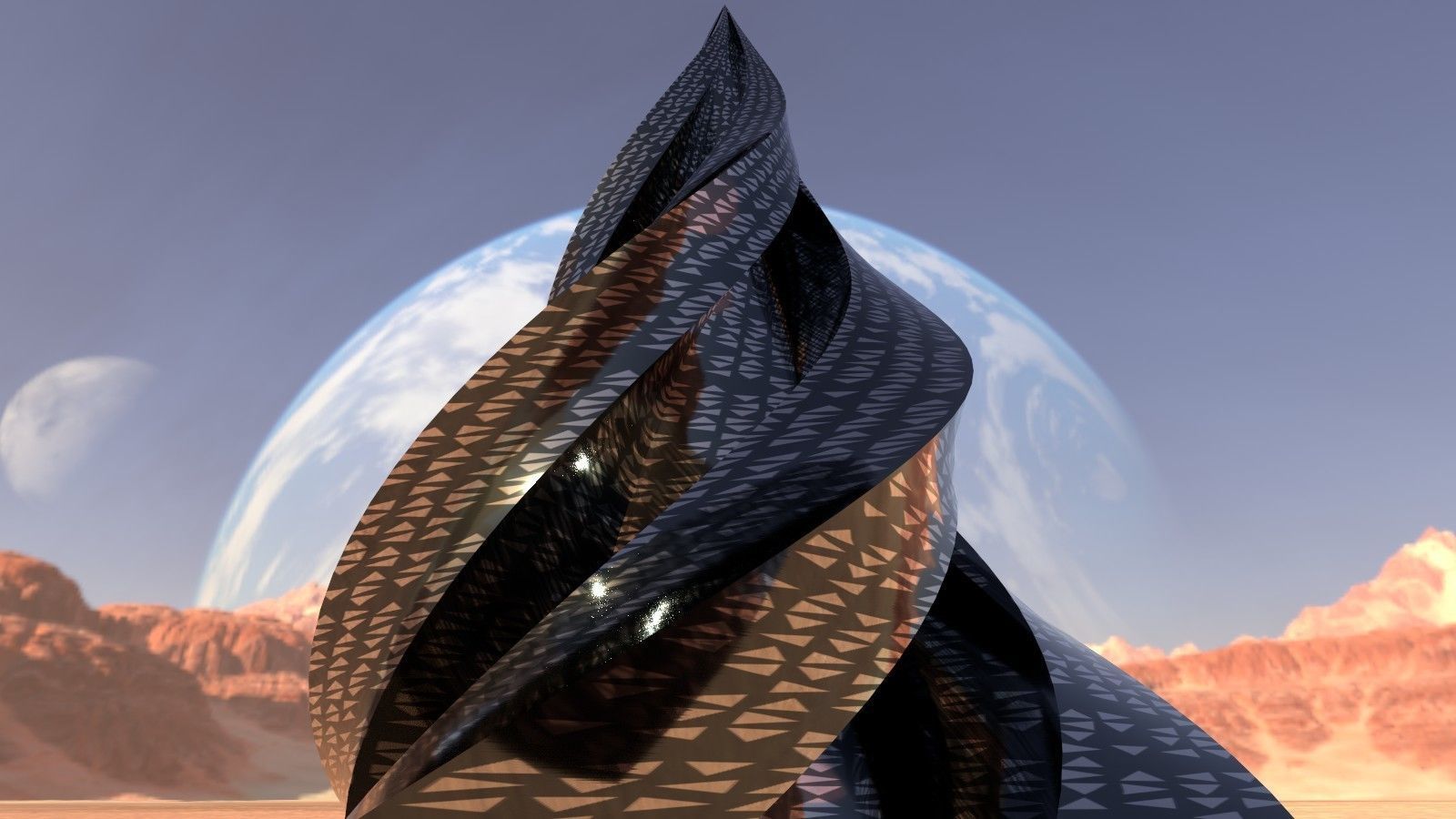 Metal Pyramid 3D model | CGTrader