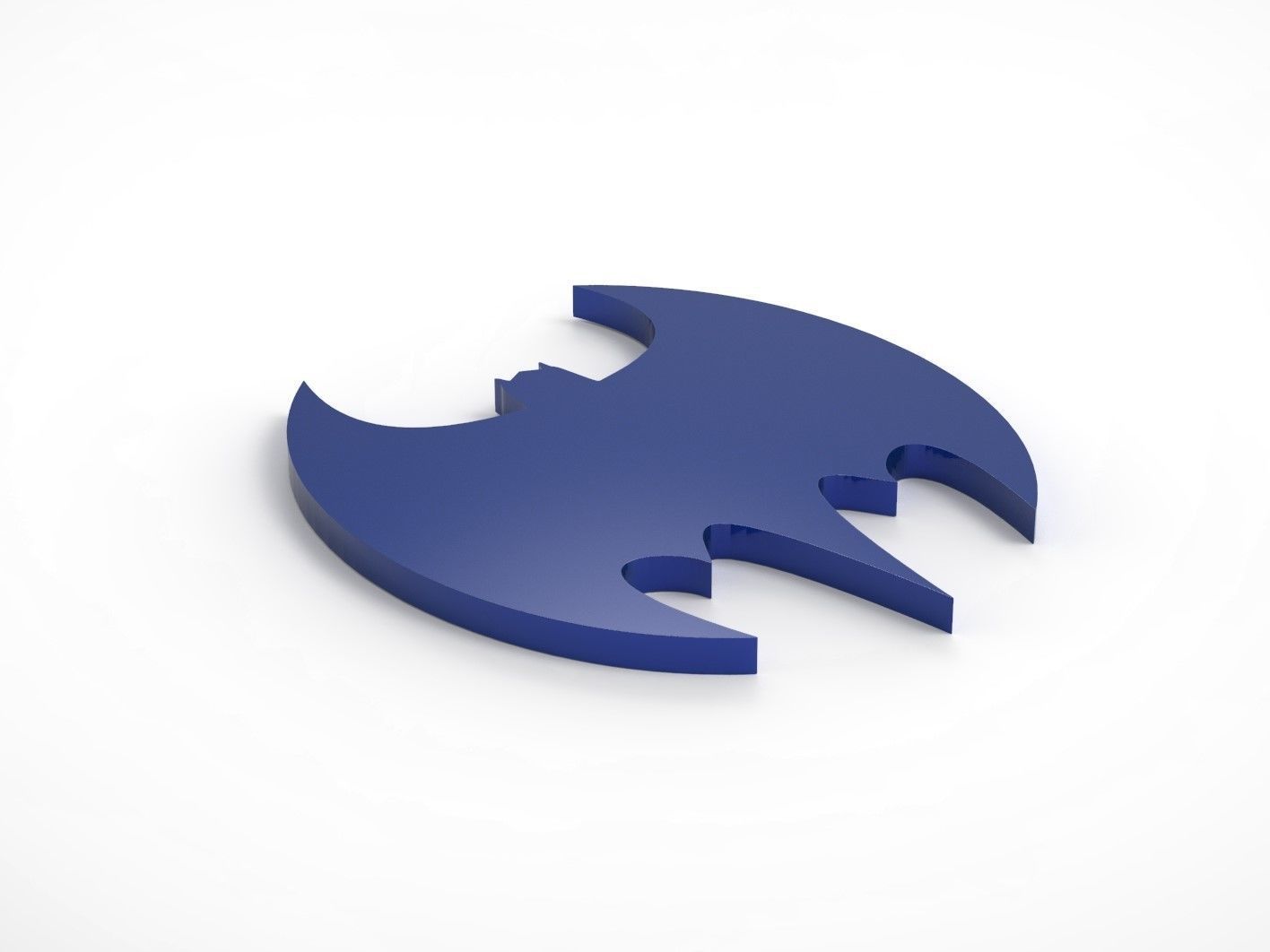 1965 Batman Chest Logo Symbol Emblem 3D model 3D printable | CGTrader